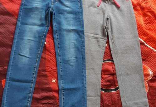 Джинсы, штаны, толстовки р.146-152