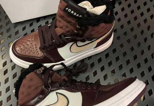 Кроссовки новые шоколадные Nike Air Jordan 1 Accli