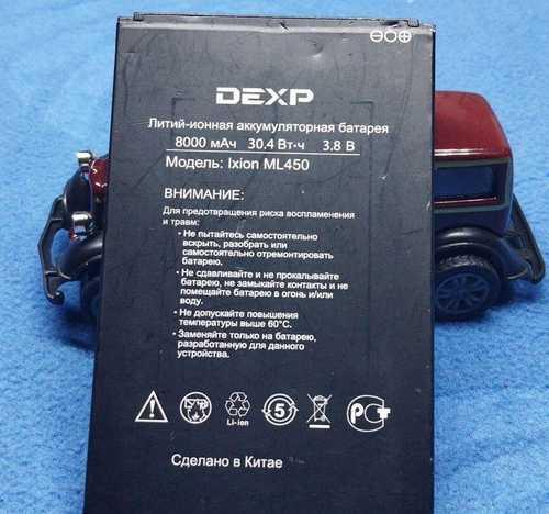 Dexp Ixion ML450. Аккумулятор. Новый. Ориг