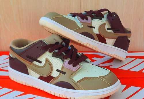 Кроссовки Nike Dunk Low Scrap Latte