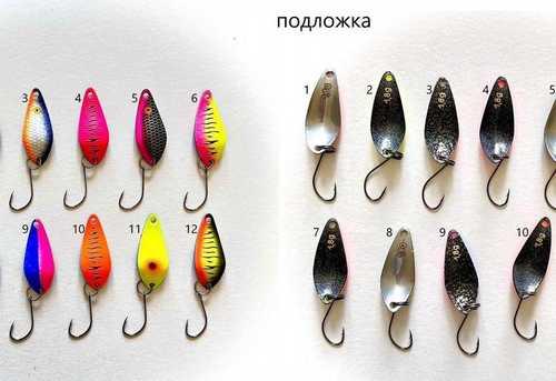 Микроколебалка Trout Bait MiAtom 1.8-3.2 на форель