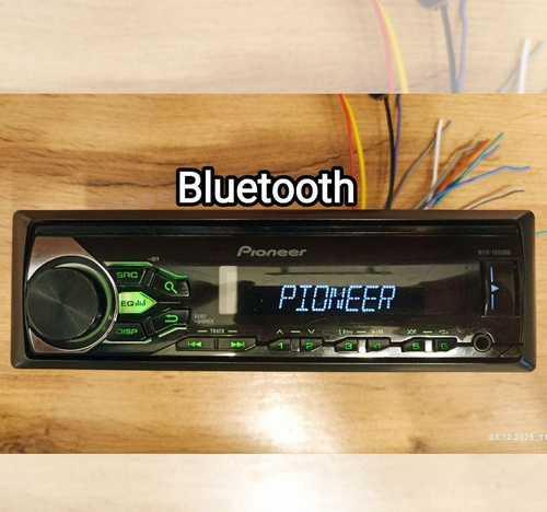 Магнитола Pioneer MVH-180UBG с Bluetooth