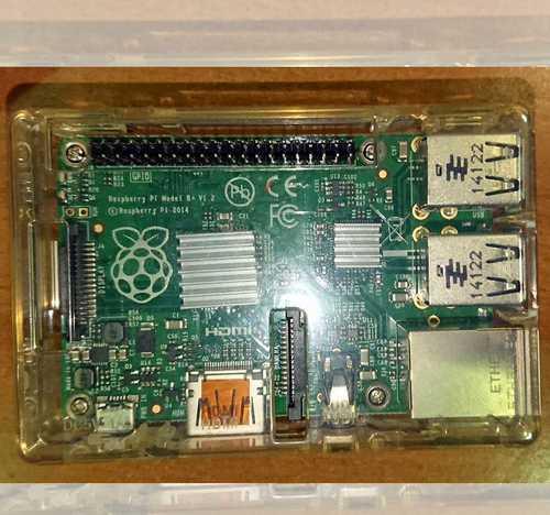 Одноплатный компьютер Raspberry Pi 1 Model B+v.1.2