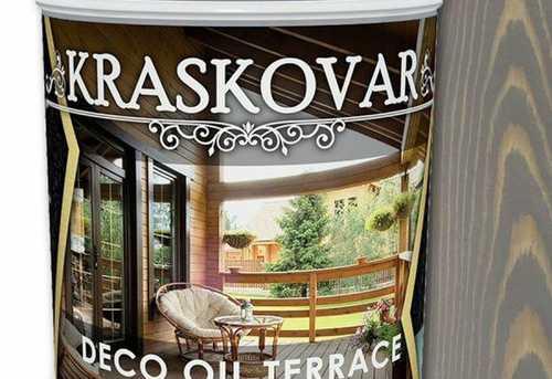 Масло Kraskovar Deco Oil Terrace Серое небо 0,75л