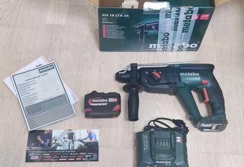 Перфоратор Metabo с АКБ 4Ач и зу ASC55, новый