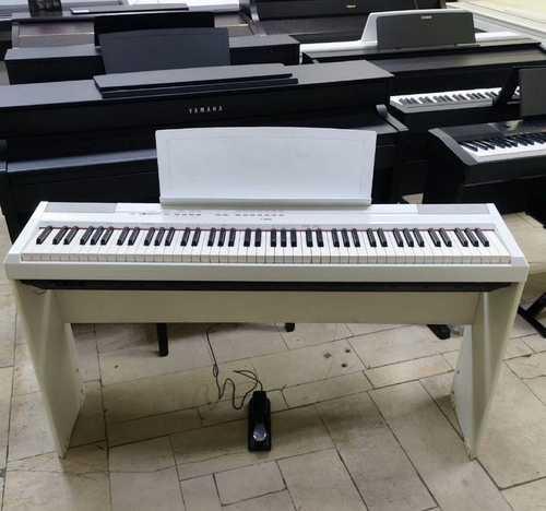 Yamaha p 115 Цифровое пианино белое