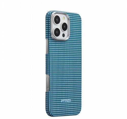 iPhone 16 Pro Max. Pitaka MagEZ Case 6 Ocean Blue