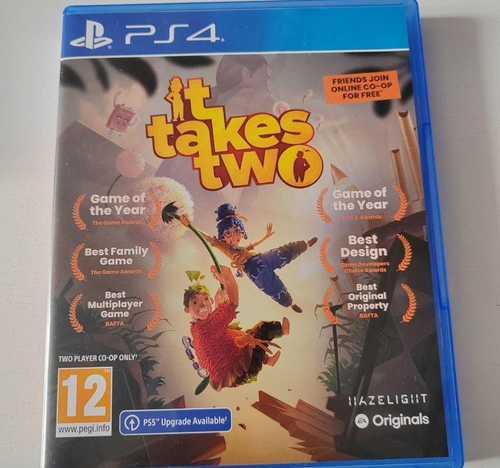 It takes two ps4 ps5 диск