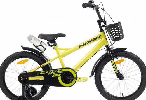 Велосипед horh forte 18" (2024) Yellow Ros821