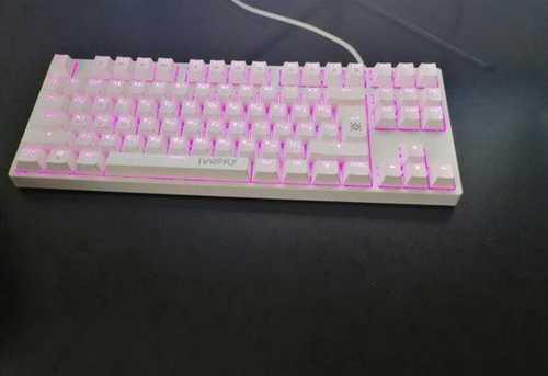 Механическая клавиатура rgb defender ivory gk579