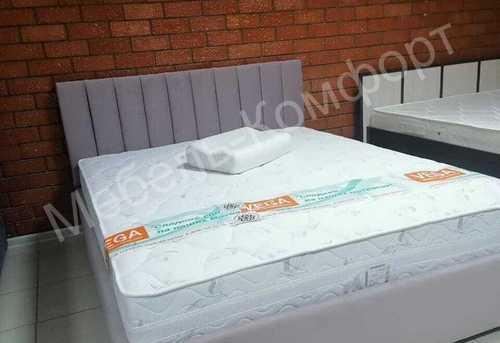 Двуспальная кровать с мягкой спинкой/Для гостиницы