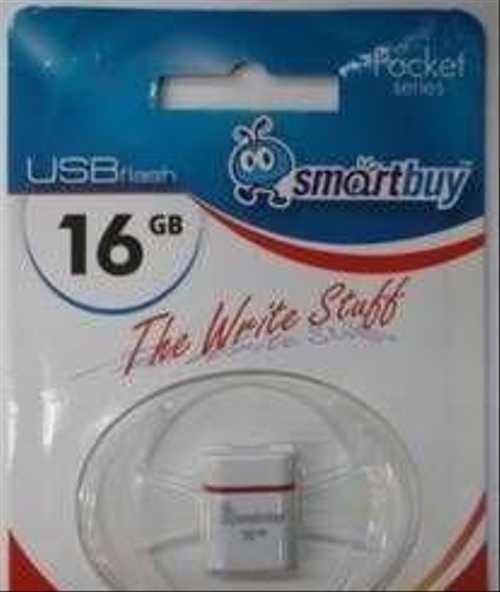 USB флешка 16GB Smartbuy lara White