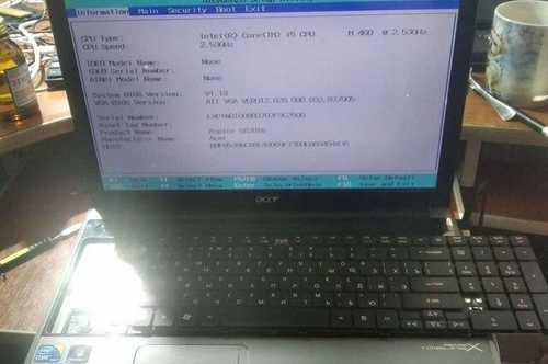 Acer aspire 5820tg