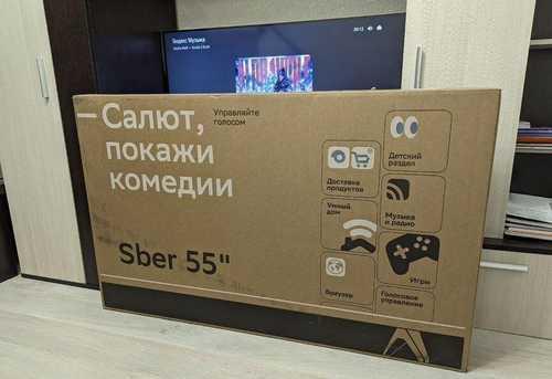 Новый Гарантия смарттв Sber 55" 4K UHD