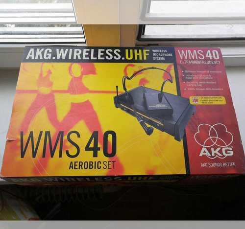 Головная радиосистема AKG WMS40PT aerobic