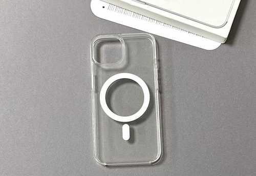 Чехол на iPhone 14 Clear Case Magsafe