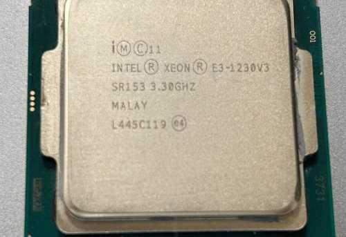 Процессор intel xeon e3-1130v3