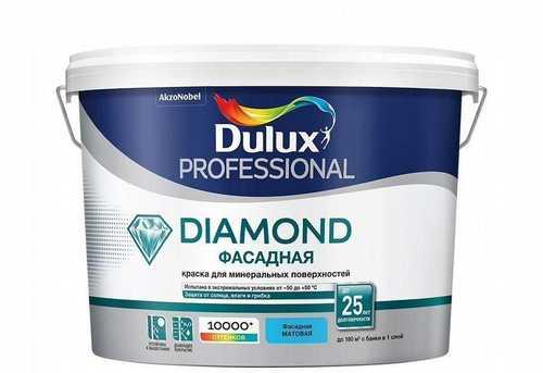 Краска водно-дисперсионная фасадная Dulux Professi