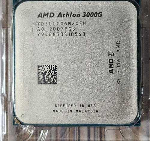 Процессор AMD Athlon 3000G OEM