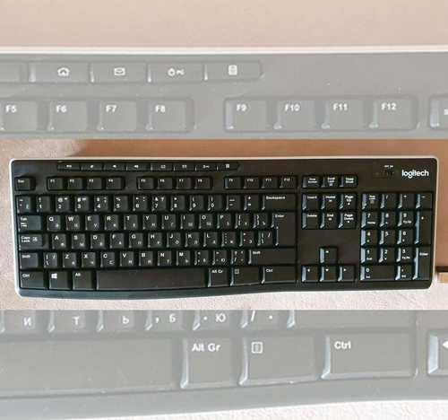 Клавиатура Logitech Wireless Keyboard K270