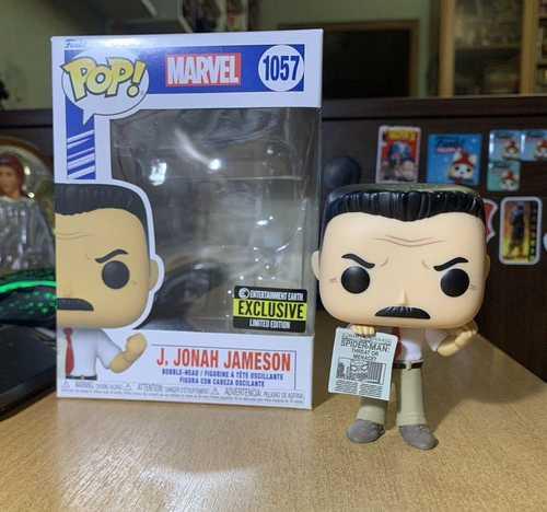 Funko Pop J. Jonah Jameson Marvel 1057