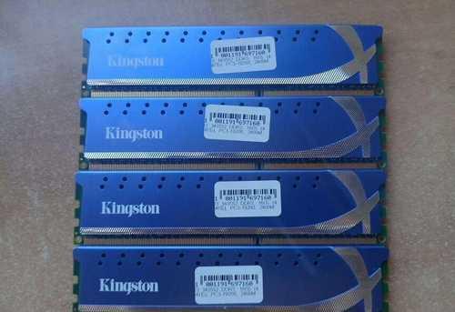 DDR3 16Gb Kingston HypeX Genesis 2400MHz (kit of 4