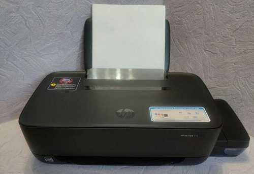Принтер струйный HP Ink Tank 115+подарок шнур USB