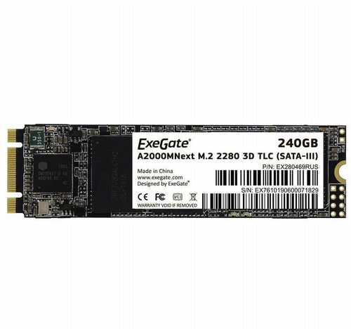 ExeGate SSD M.2 240GB Next Series EX280469RUS