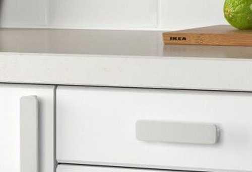 IKEA Hackas ручка 100 мм светло-серый