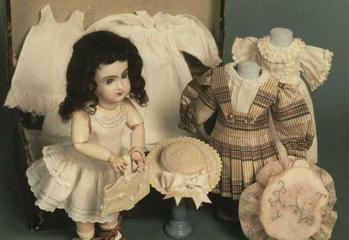 Каталог об одежде для антикварных кукол Bleuette