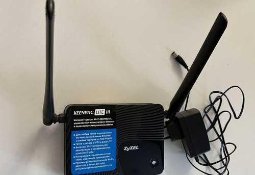 Wifi роутер Zyxel keenetic lite III