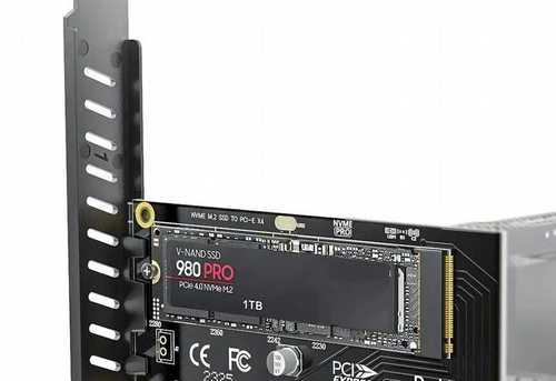 M.2 nvme to PCIe 4.0/3.0 адаптер карта