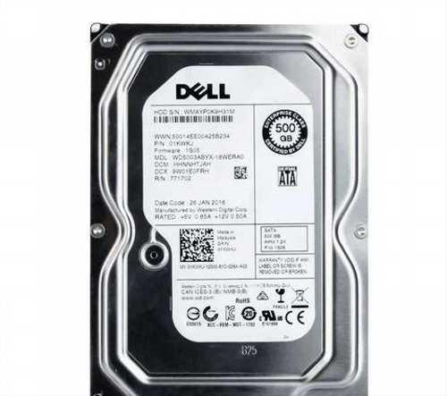 HDD 3,5”(LFF) 500Gb dell wd5003abyx-18wera0 7.2k 6