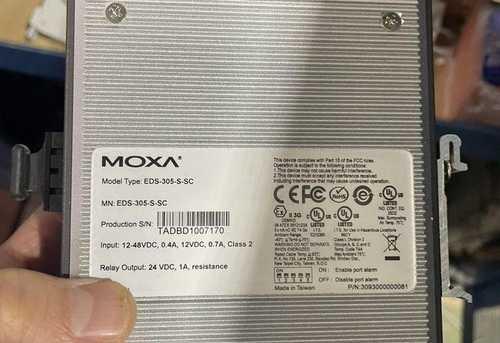 Коммутатор Moxa EDS-305-S-SC