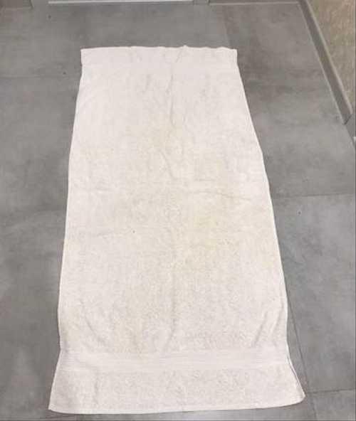 Большое банное полотенце бу, полотенце с уголком