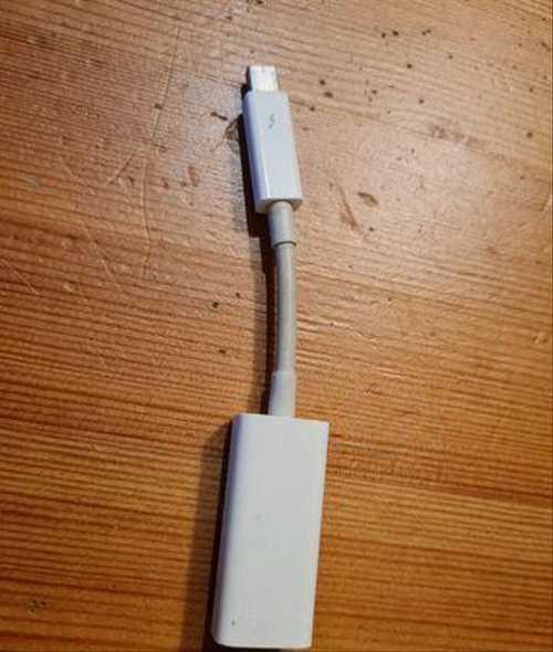 Переходник apple Thunderbolt to Ethernet