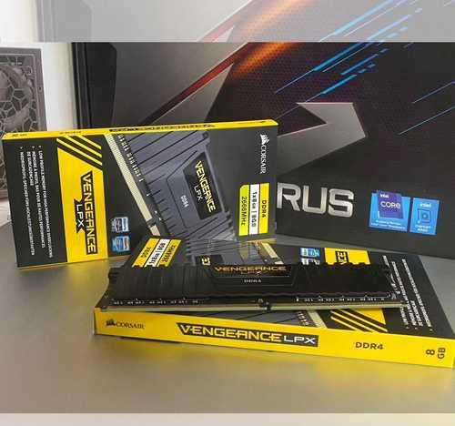 Оперативная память ddr4 corsair vengeance 16 gb