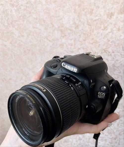 Зеркальный фотоаппарат Canon EOS 100d+аксессуары