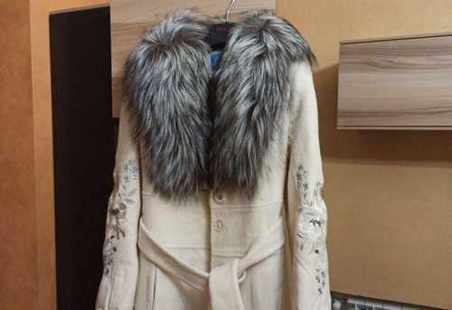 Пальто женское 48 зима Raslov