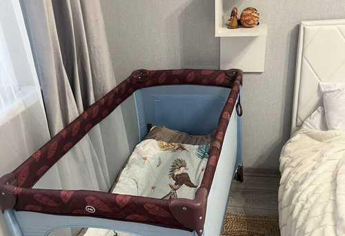 Манеж кровать happy baby