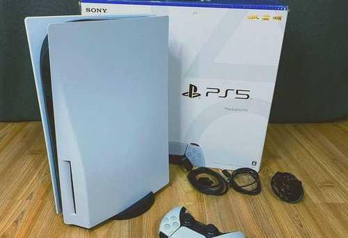 Sony PS5 FAT / Дисковод & Полный комплект