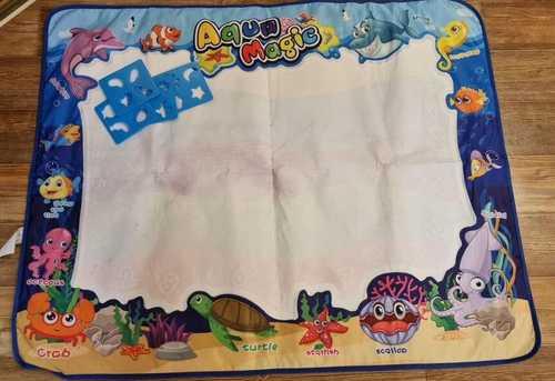 Детский коврик для рисования водой