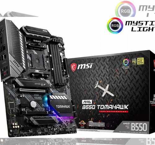 Новая MSI MAG B550 Tomahawk (Socket AM4)