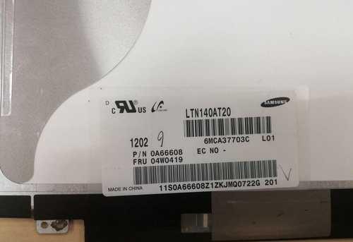 Матрица LTN140AT20-L01 Samsung