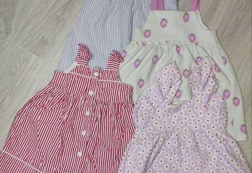 Платья Zara на девочку 92-98см