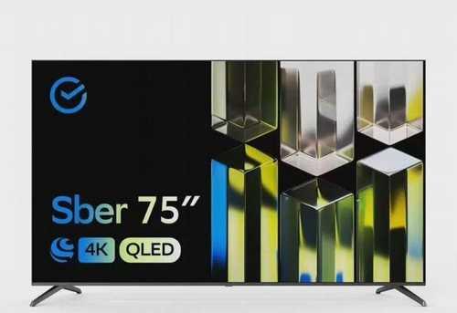Телевизор сбер 75 дюймов Sber SDX-75UQ5231 190см