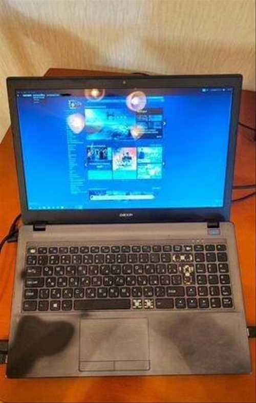 Ноутбук dexp Atlas H105 (W650SF) Разбор