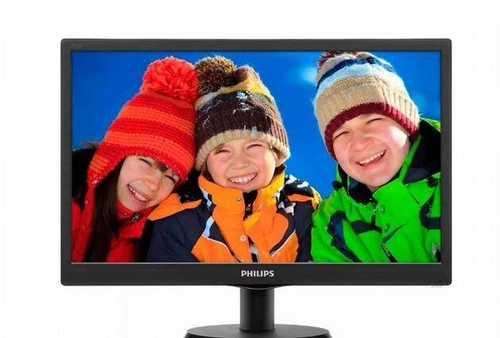 18.5" Монитор Philips 193v5lsb2, 1366x768, 75 Гц