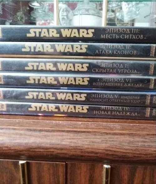 Лицензионные диски DVD Звездные войны