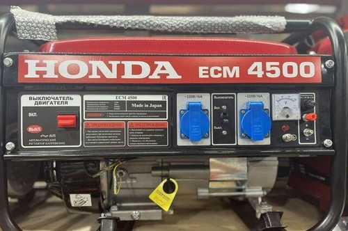 Бензиновый генератор honda ECM4500 3,8 квт